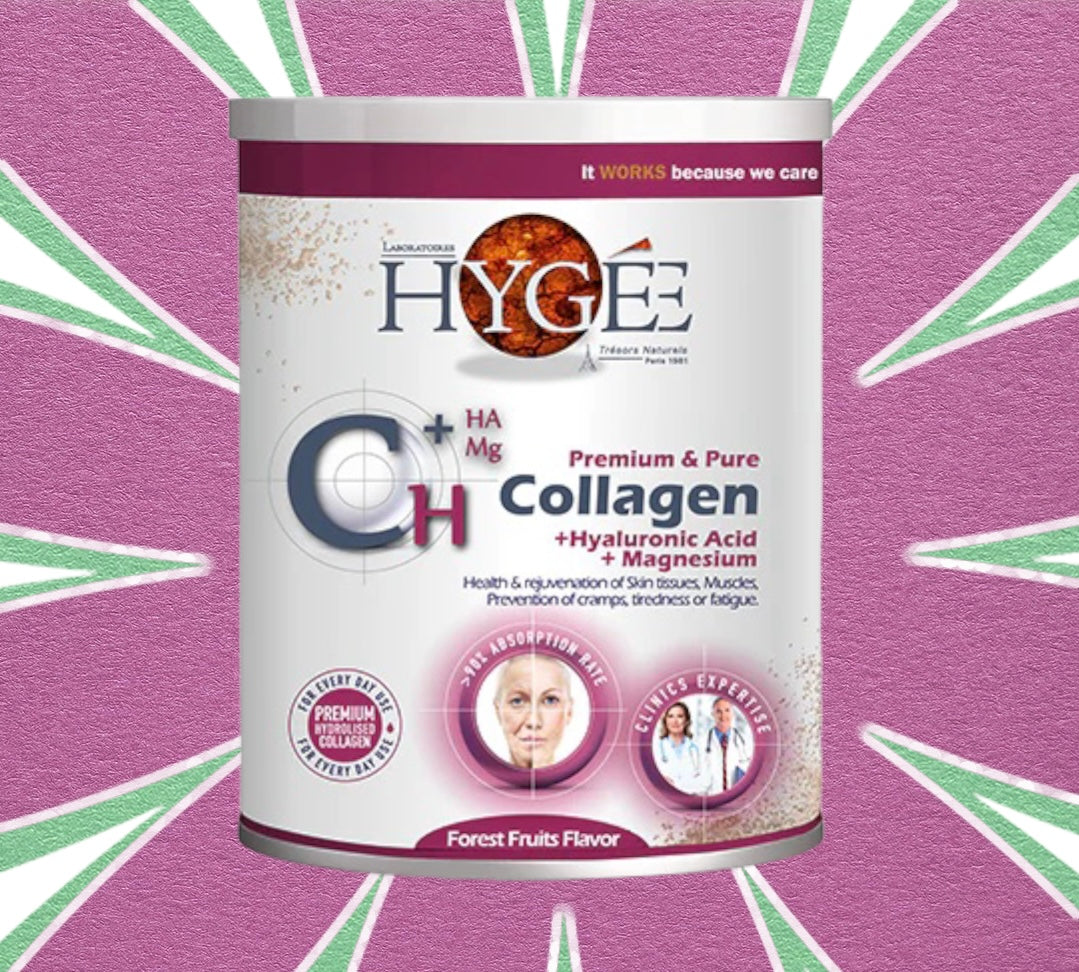 HYGEE CH+Collagen+Hyaluronic Acid+Mg (Beauty Acitive formula ...